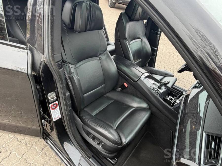 Black BMW 535 2012 in Riga, with an engine capacity of 3.00 L and mileage of 0 thousand km for 8990 €, photo 14 on AUTOMOTO.COM.LV