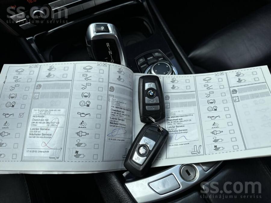 Black BMW 535 2012 in Riga, with an engine capacity of 3.00 L and mileage of 0 thousand km for 8990 €, photo 31 on AUTOMOTO.COM.LV