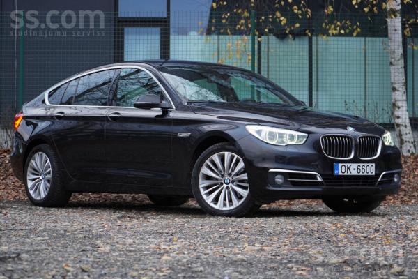 Black BMW 535 2013 in Riga, with an engine capacity of 3.00 L and mileage of 272 thousand km for 15790 €, photo 5 on AUTOMOTO.COM.LV