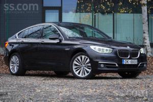 Black BMW 535 2013 in Riga, with an engine capacity of 3.00 L and mileage of 272 thousand km for 15790 €, photo 5 on AUTOMOTO.COM.LV