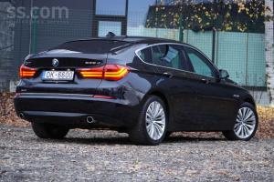 Black BMW 535 2013 in Riga, with an engine capacity of 3.00 L and mileage of 272 thousand km for 15790 €, photo 7 on AUTOMOTO.COM.LV