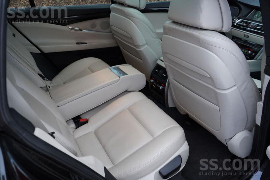 Black BMW 535 2013 in Riga, with an engine capacity of 3.00 L and mileage of 272 thousand km for 15790 €, photo 18 on AUTOMOTO.COM.LV