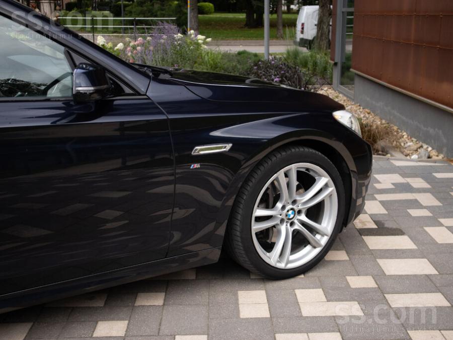 Melns BMW 535 2013 Liepāja, ar dzinēja tilpumu 3.00 L un nobraukumu 302 tūkst. km par 14500 €, foto 12 vietnē AUTOMOTO.COM.LV