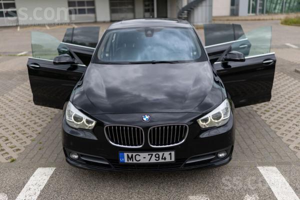 Black BMW 535 2014 in Riga, with an engine capacity of 3.00 L and mileage of 253 thousand km for 12850 €, photo 7 on AUTOMOTO.COM.LV