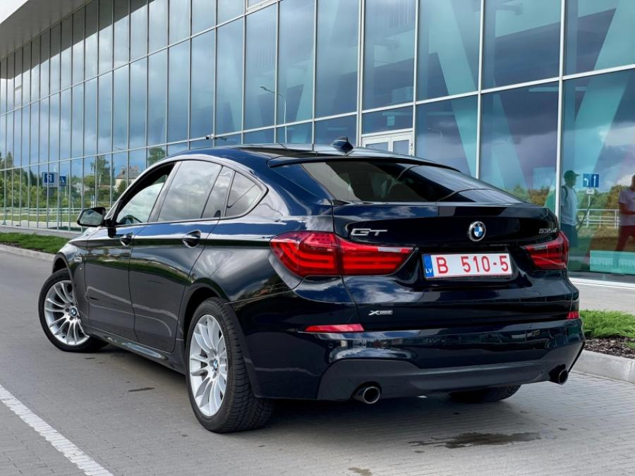 Black BMW 535 2014 in Riga, with an engine capacity of 3.00 L and mileage of 267 thousand km for 17490 €, photo 11 on AUTOMOTO.COM.LV