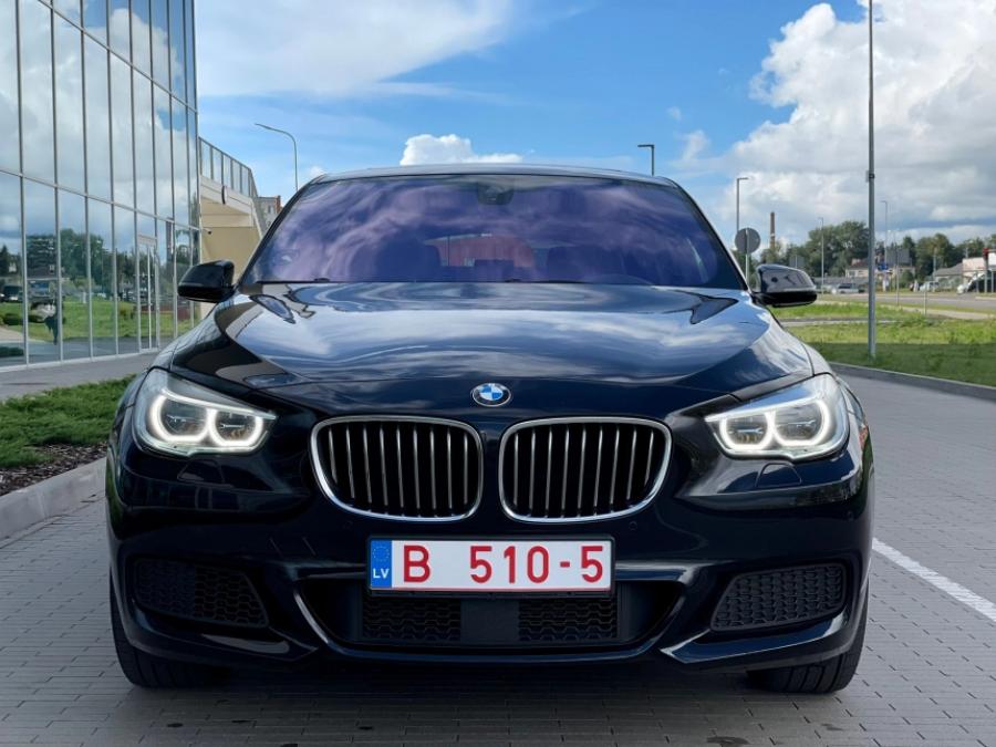 Black BMW 535 2014 in Riga, with an engine capacity of 3.00 L and mileage of 267 thousand km for 17490 €, photo 13 on AUTOMOTO.COM.LV