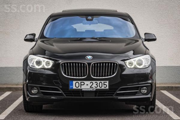 Black BMW 535 2015 in Riga, with an engine capacity of 3.00 L and mileage of 183 thousand km for 14500 €, photo 2 on AUTOMOTO.COM.LV