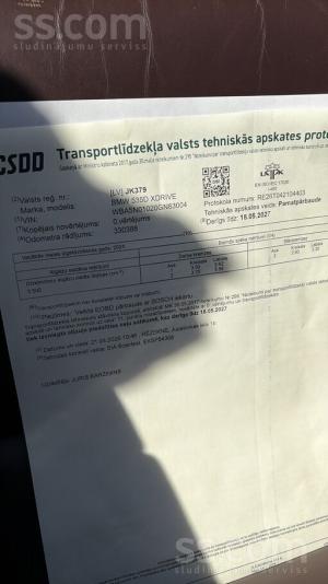 Melns BMW 535 2015 Rēzekne, ar dzinēja tilpumu 3.00 L un nobraukumu 336 tūkst. km par 19500 €, foto 14 vietnē AUTOMOTO.COM.LV