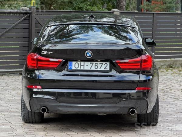 Black BMW 535 2016 in Riga, with an engine capacity of 3.00 L and mileage of 220 thousand km for 17950 €, photo 4 on AUTOMOTO.COM.LV