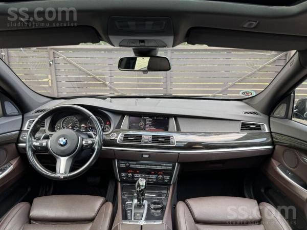 Black BMW 535 2016 in Riga, with an engine capacity of 3.00 L and mileage of 220 thousand km for 17950 €, photo 8 on AUTOMOTO.COM.LV