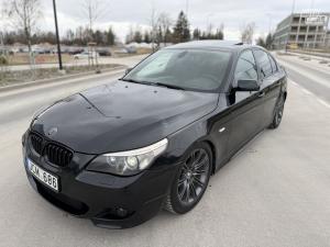 Black BMW 535 2004 in Vilnius, with an engine capacity of 3.00 L and mileage of 430 thousand km for 6200 €, photo 3 on AUTOMOTO.COM.LV