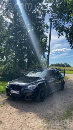 Black BMW 535 2004 in Rezekne, with an engine capacity of 3.00 L and mileage of 340 thousand km for 3000 €, photo  on AUTOMOTO.COM.LV