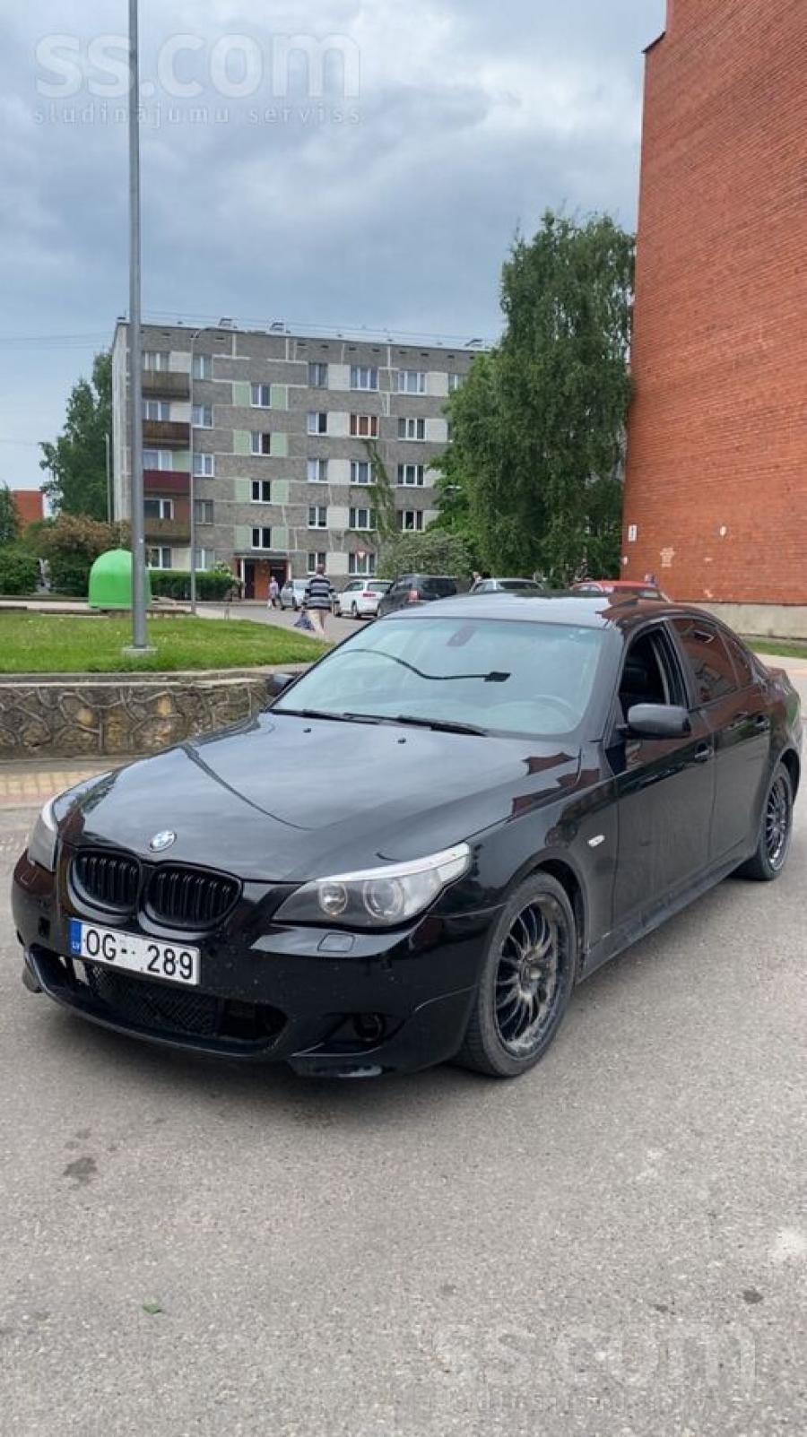 Melns BMW 535 2004 Rēzekne, ar dzinēja tilpumu 3.00 L un nobraukumu 340 tūkst. km par 3000 €, foto 5 vietnē AUTOMOTO.COM.LV