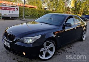 Black BMW 535 2005 in Dobele, with an engine capacity of 3.50 L and mileage of 324 thousand km for 5750 €, photo 1 on AUTOMOTO.COM.LV