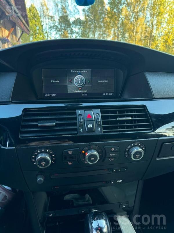 Melns BMW 535 2005 Tukums, ar dzinēja tilpumu 3.00 L un nobraukumu 392 tūkst. km par 5000 €, foto 11 vietnē AUTOMOTO.COM.LV