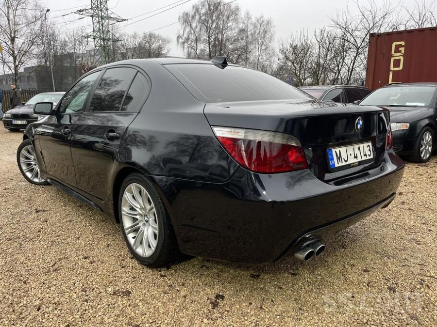 Melns BMW 535 2005 Rīga, ar dzinēja tilpumu 3.00 L un nobraukumu 0 tūkst. km par 6990 €, foto 5 vietnē AUTOMOTO.COM.LV