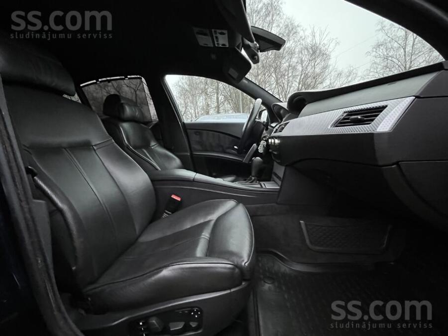 Melns BMW 535 2005 Rīga, ar dzinēja tilpumu 3.00 L un nobraukumu 0 tūkst. km par 6990 €, foto 11 vietnē AUTOMOTO.COM.LV