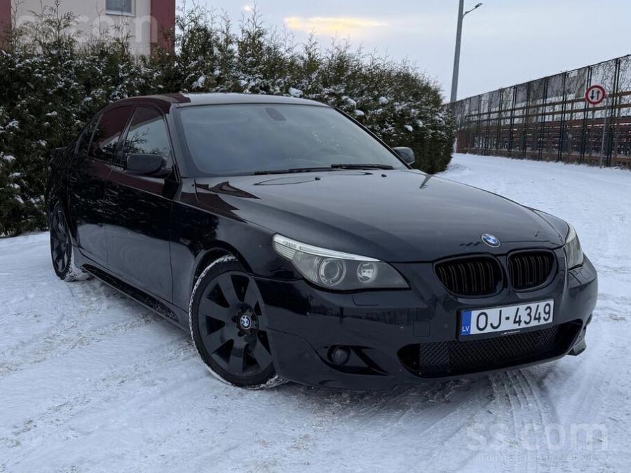 Melns BMW 535 2005 Jelgava, ar dzinēja tilpumu 3.00 L un nobraukumu 0 tūkst. km par 5950 €, foto 1 vietnē AUTOMOTO.COM.LV