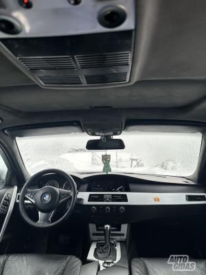 Melns BMW 535 2005 Viļņa, ar dzinēja tilpumu 3.00 L un nobraukumu 381 tūkst. km par 4500 €, foto 11 vietnē AUTOMOTO.COM.LV