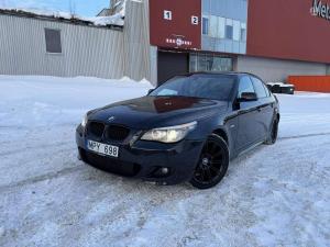 Melns BMW 535 2005 Šauļi, ar dzinēja tilpumu 2.99 L un nobraukumu 285 tūkst. km par 5500 €, foto  vietnē AUTOMOTO.COM.LV