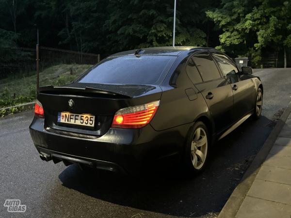 Melns BMW 535 2005 Viļņa, ar dzinēja tilpumu 3.00 L un nobraukumu 386 tūkst. km par 4555 €, foto 7 vietnē AUTOMOTO.COM.LV