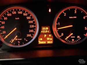 Black BMW 535 2005 in Vilnius, with an engine capacity of 3.00 L and mileage of 386 thousand km for 4555 €, photo 12 on AUTOMOTO.COM.LV