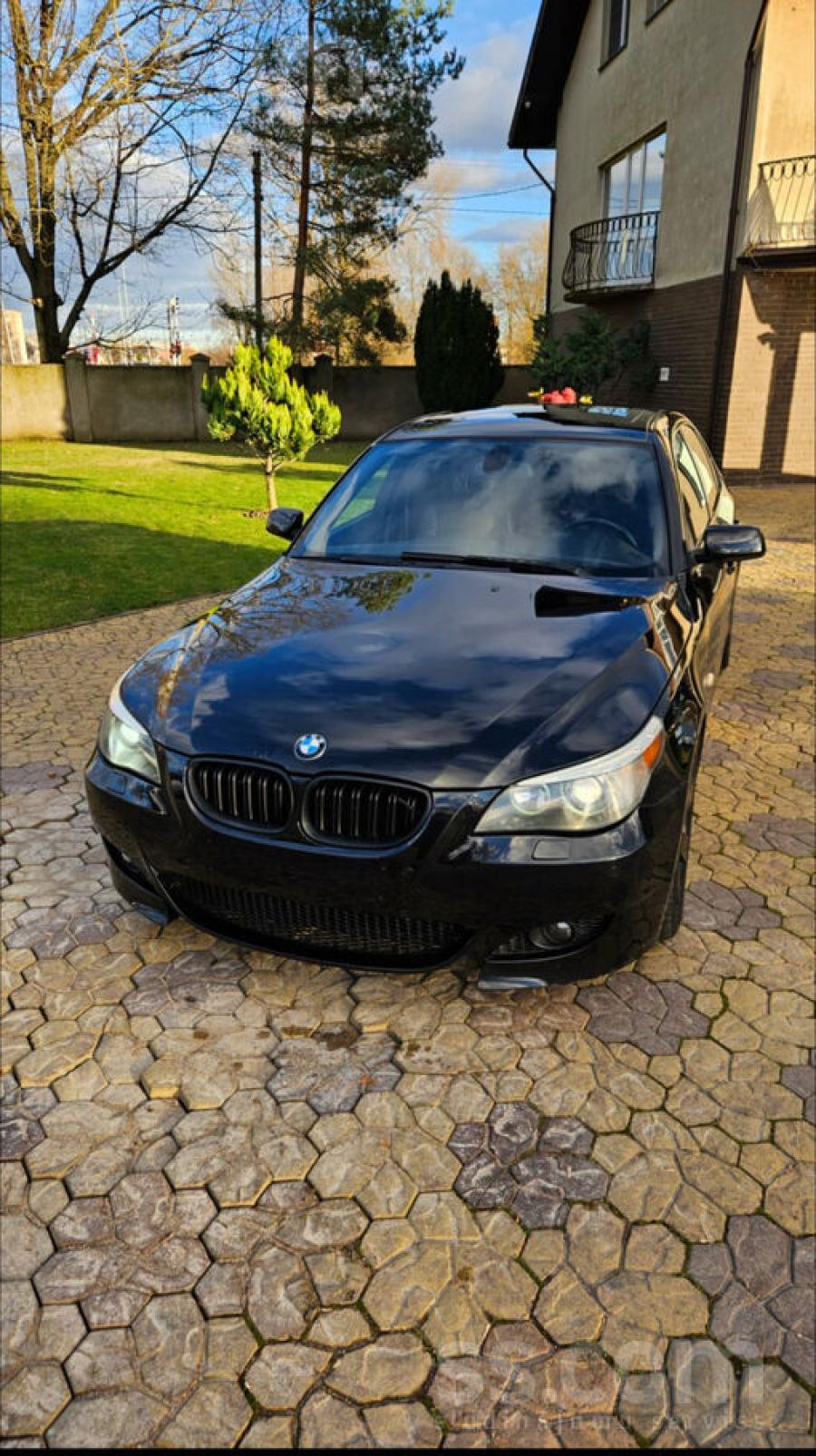 Black BMW 535 2005 in Klaipeda, with an engine capacity of 3.00 L and mileage of 329 thousand km for 5499 €, photo 1 on AUTOMOTO.COM.LV