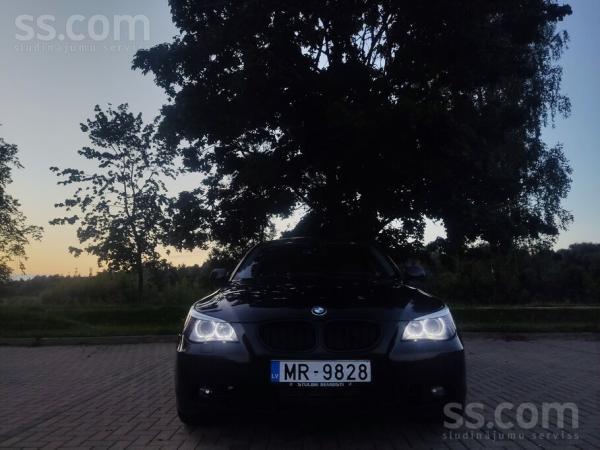 Черный БМВ 535 2005 в Рига, объемом двигателя 3.00 л и пробегом 417 тыс. км за 4700 €, фото 1 на AUTOMOTO.COM.LV