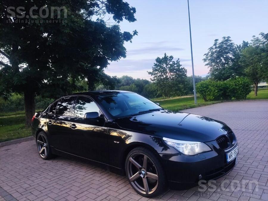 Melns BMW 535 2005 Rīga, ar dzinēja tilpumu 3.00 L un nobraukumu 417 tūkst. km par 4700 €, foto 3 vietnē AUTOMOTO.COM.LV
