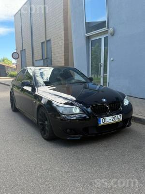 Melns BMW 535 2005 Rīga, ar dzinēja tilpumu 3.00 L un nobraukumu 0 tūkst. km par 5500 €, foto  vietnē AUTOMOTO.COM.LV
