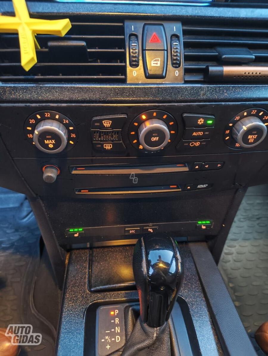Melns BMW 535 2005 Kauņa, ar dzinēja tilpumu 3.00 L un nobraukumu 470 tūkst. km par 4100 €, foto 10 vietnē AUTOMOTO.COM.LV