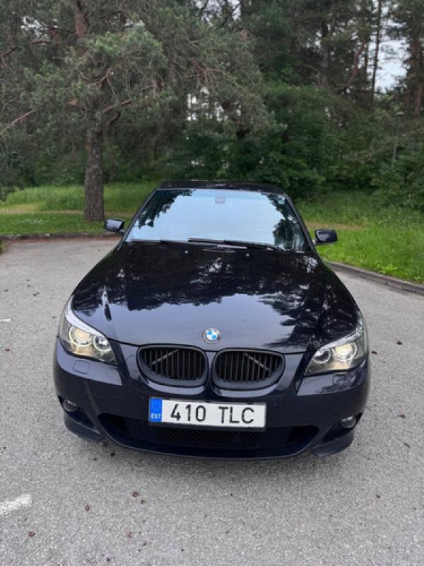 Black BMW 535 2005 in Tallinn, with an engine capacity of 0.00 L and mileage of 0 thousand km for 7700 €, photo 2 on AUTOMOTO.COM.LV