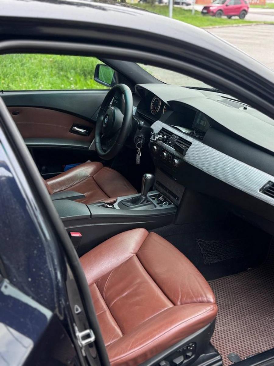 Melns BMW 535 2005 Tallina, ar dzinēja tilpumu 0.00 L un nobraukumu 0 tūkst. km par 7700 €, foto 23 vietnē AUTOMOTO.COM.LV