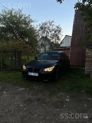 Melns BMW 535 2006 Liepāja, ar dzinēja tilpumu 3.00 L un nobraukumu 345 tūkst. km par 5000 €, foto 1 vietnē AUTOMOTO.COM.LV