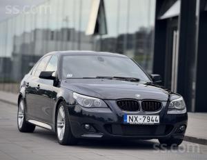 Black BMW 535 2006 in Riga, with an engine capacity of 3.00 L and mileage of 371 thousand km for 7500 €, photo 2 on AUTOMOTO.COM.LV