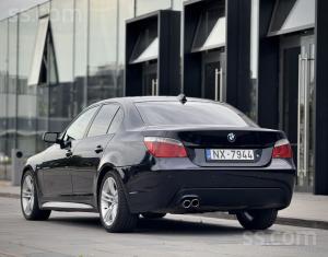 Black BMW 535 2006 in Riga, with an engine capacity of 3.00 L and mileage of 371 thousand km for 7500 €, photo 4 on AUTOMOTO.COM.LV