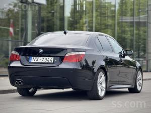 Black BMW 535 2006 in Riga, with an engine capacity of 3.00 L and mileage of 371 thousand km for 7500 €, photo 5 on AUTOMOTO.COM.LV