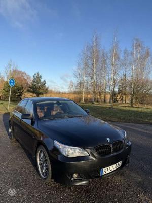 Black BMW 535 2006 in Siauliai, with an engine capacity of 2.99 L and mileage of 477 thousand km for 3500 €, photo  on AUTOMOTO.COM.LV
