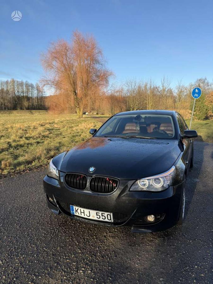 Melns BMW 535 2006 Šauļi, ar dzinēja tilpumu 2.99 L un nobraukumu 477 tūkst. km par 3500 €, foto 2 vietnē AUTOMOTO.COM.LV