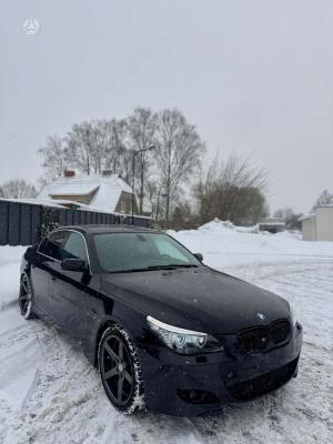 Melns BMW 535 2006 Klaipėda, ar dzinēja tilpumu 3.50 L un nobraukumu 450 tūkst. km par 4000 €, foto 3 vietnē AUTOMOTO.COM.LV