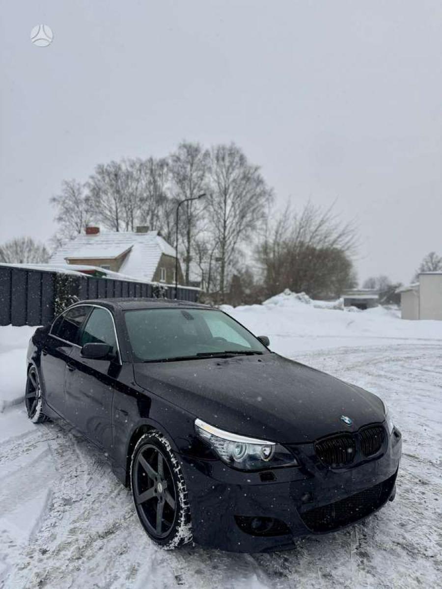 Melns BMW 535 2006 Klaipėda, ar dzinēja tilpumu 3.50 L un nobraukumu 450 tūkst. km par 4000 €, foto 3 vietnē AUTOMOTO.COM.LV