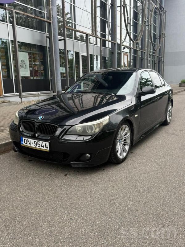 Черный БМВ 535 2006 в Рига, объемом двигателя 3.00 л и пробегом 0 тыс. км за 5500 €, фото 1 на AUTOMOTO.COM.LV