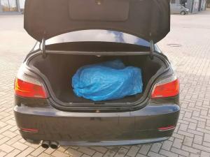 Black BMW 535 2007 in Kuldiga, with an engine capacity of 3.00 L and mileage of 452 thousand km for 4700 €, photo 8 on AUTOMOTO.COM.LV