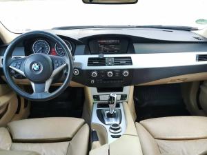 Black BMW 535 2007 in Kuldiga, with an engine capacity of 3.00 L and mileage of 452 thousand km for 4700 €, photo 9 on AUTOMOTO.COM.LV