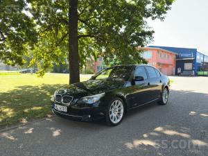 Black BMW 535 2007 in Riga, with an engine capacity of 3.00 L and mileage of 335 thousand km for 6000 €, photo 3 on AUTOMOTO.COM.LV