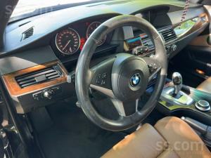 Black BMW 535 2007 in Riga, with an engine capacity of 3.00 L and mileage of 335 thousand km for 6000 €, photo 17 on AUTOMOTO.COM.LV