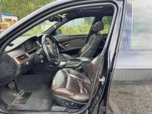 Black BMW 535 2007 in Alytus, with an engine capacity of 3.00 L and mileage of 405 thousand km for 3350 €, photo 7 on AUTOMOTO.COM.LV