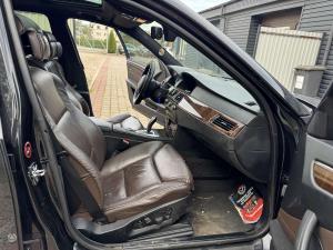 Black BMW 535 2007 in Alytus, with an engine capacity of 3.00 L and mileage of 405 thousand km for 3350 €, photo 10 on AUTOMOTO.COM.LV