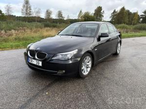 Black BMW 535 2007 in Ventspils, with an engine capacity of 3.00 L and mileage of 279 thousand km for 7500 €, photo  on AUTOMOTO.COM.LV