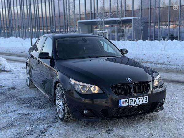 Melns BMW 535 2008 Viļņa, ar dzinēja tilpumu 3.00 L un nobraukumu 350 tūkst. km par 7350 €, foto 2 vietnē AUTOMOTO.COM.LV